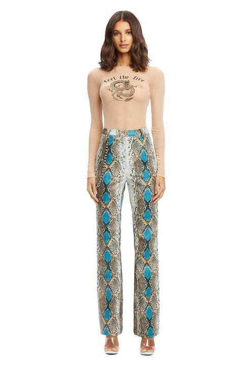 Python Pant - Blue from I Am Gia on 21 Buttons
