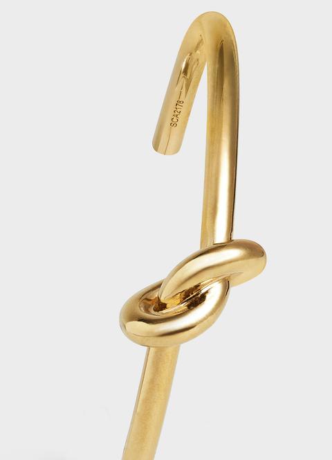 Knot Extra-thin Bracelet In Brass With Gold Finish from Celine on 21 ...