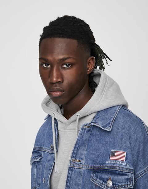 Veste En Jean Nasa Oversize from Pull and Bear on 21 Buttons